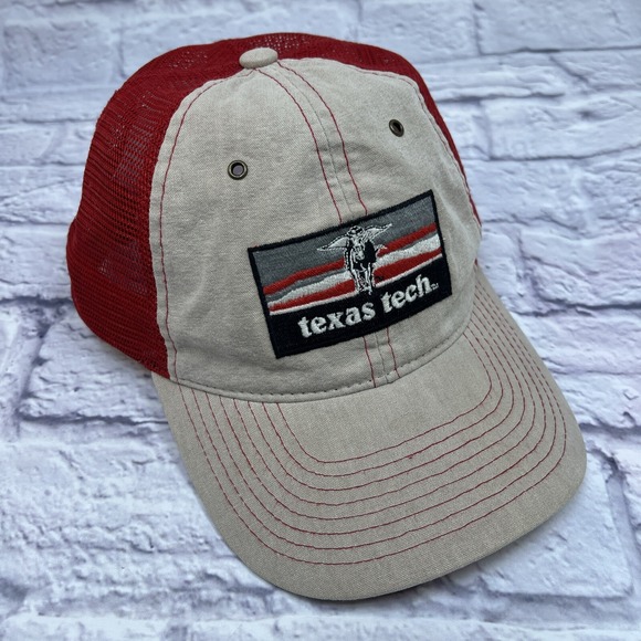Zephyr | Accessories | Texas Tech Masked Rider Hat Cap Red Tan Raider ...